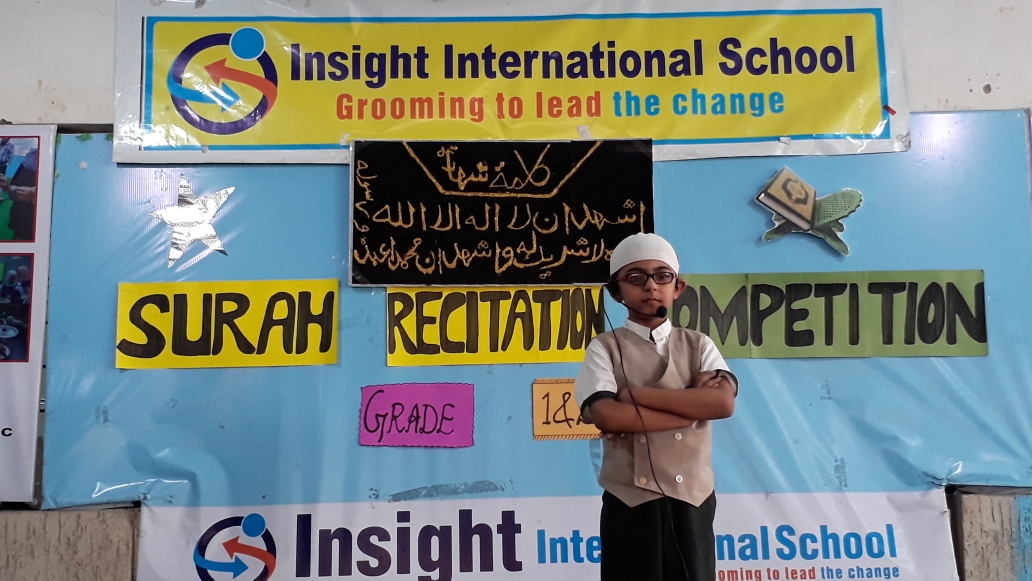Surah Recitation Competition - Insight International School